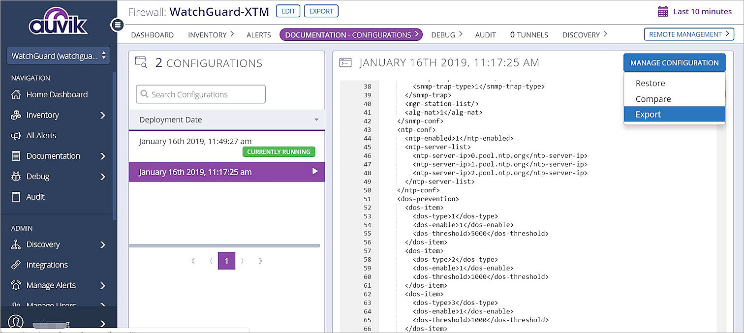 Auvik Integration Guide